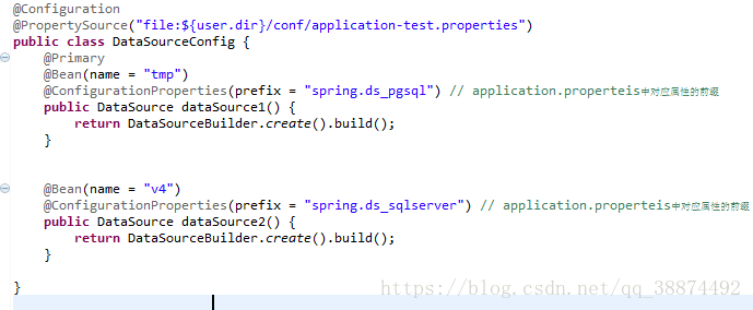 如何使用springboot同时连接两个不同的数据源操纵数据库springboot 主从数据源可以同时使用吗 Csdn博客