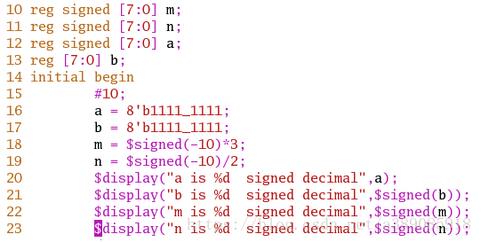 Verilog中有符号数表示方法带符号的二进制verilog Csdn博客 