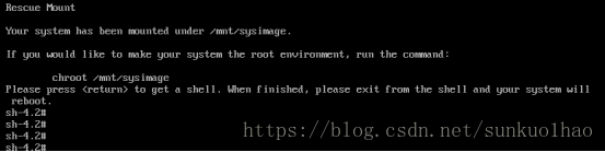Centos74救援模式服务器退出rescue Mode模式 Csdn博客 