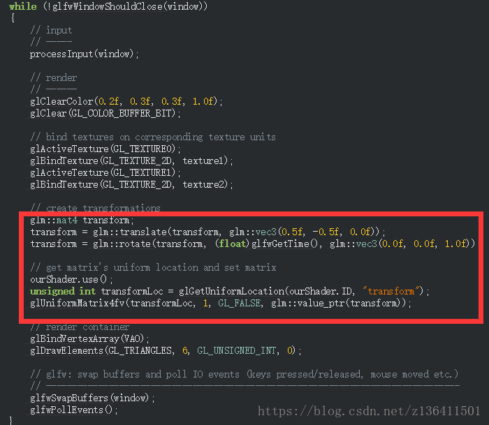 基于qt的opengl编程（3x以上glsl可编程管线版） 五变换glfwgettime Csdn博客 