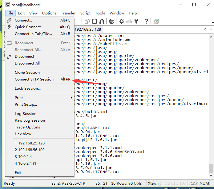Securecrt 上传文件securecrt传输文件 Csdn博客 