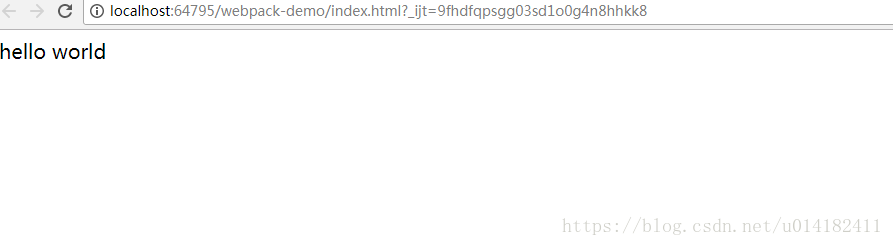 Webpack学习（一）——实现简单打包 Csdn博客 