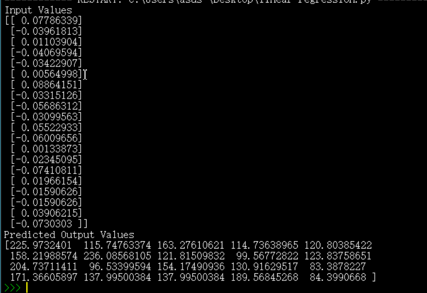 Pythonsklearn机器学习算法系列之linearregression线性回归python Sklearn自带的