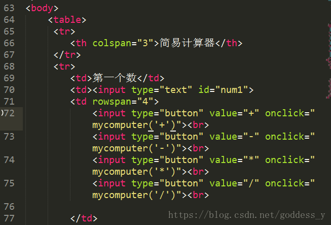 用javascript做简易计算器js简单计算器代码 Csdn博客 