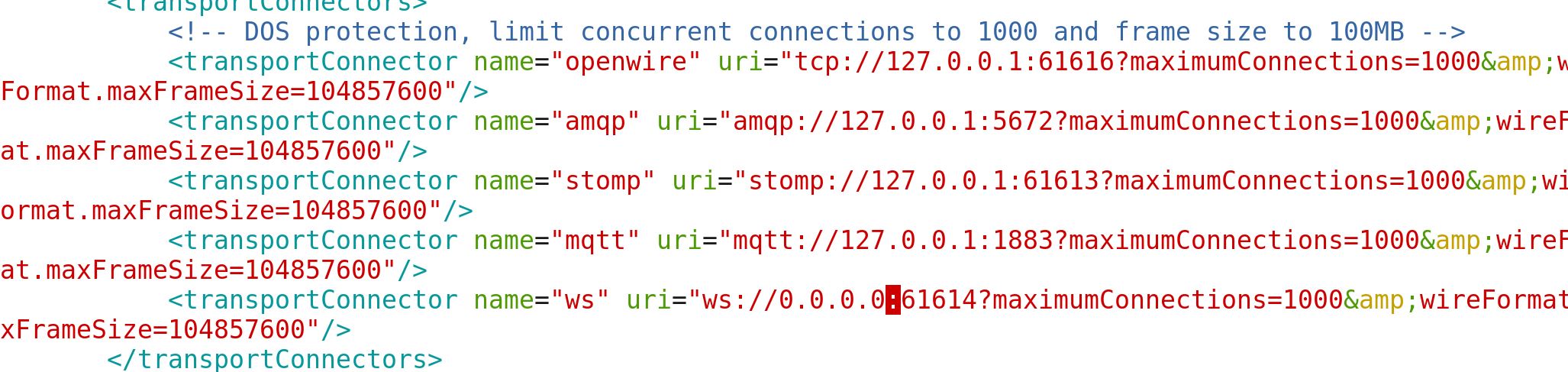 Activemq 启动失败，illegal Character In Hostname At Index 7 程序员大本营 