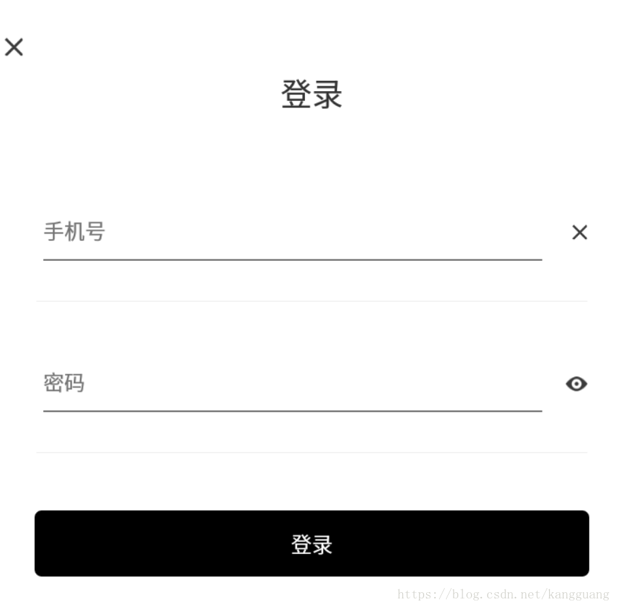 React Native 之 Textinput组件去掉下划线rn项目inputitem组件下面有线条 Csdn博客 