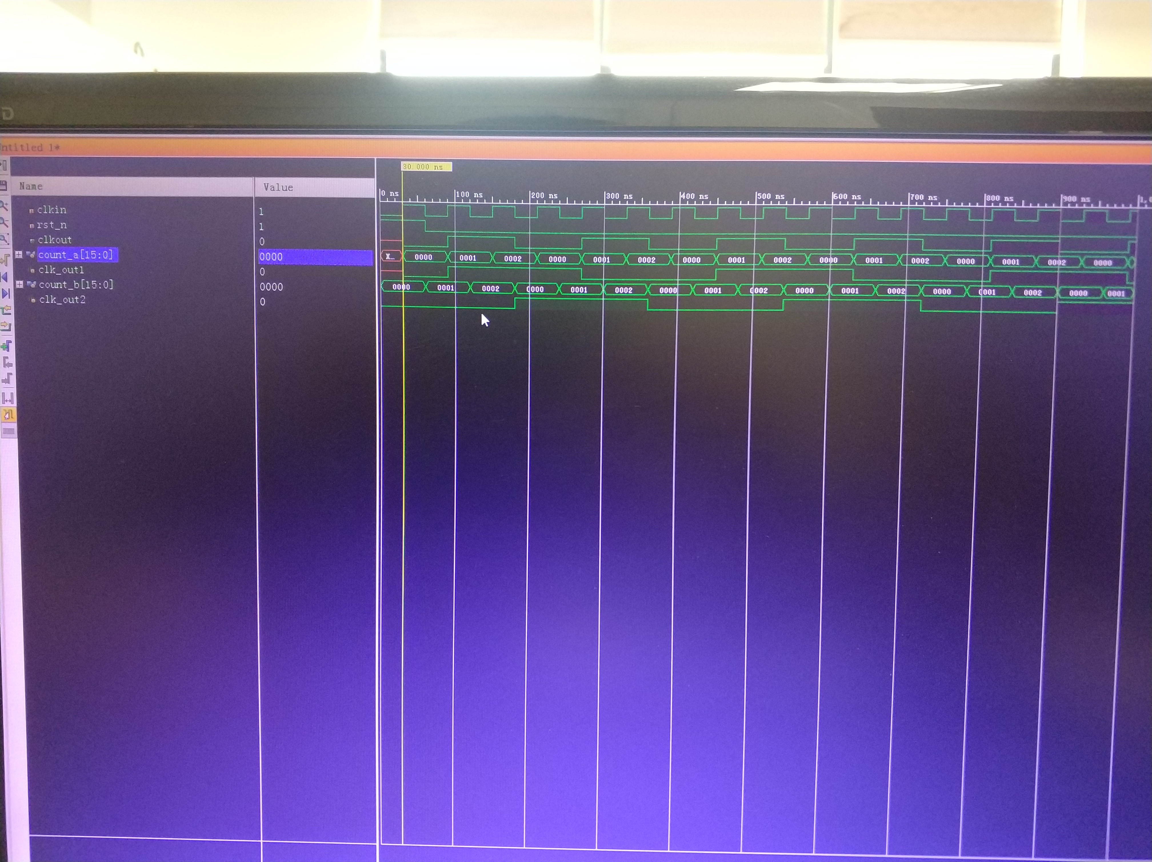 三分频的verilog实现三分频verilog Csdn博客