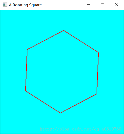 Opengl实验一：（简单动画——旋转的多边形）详细代码opengl立体图形绘制三百行代码大全 Csdn博客 