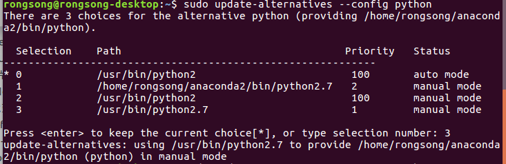 Ubuntu下python多版本切换问题python多个版本终端会调哪个 Csdn博客