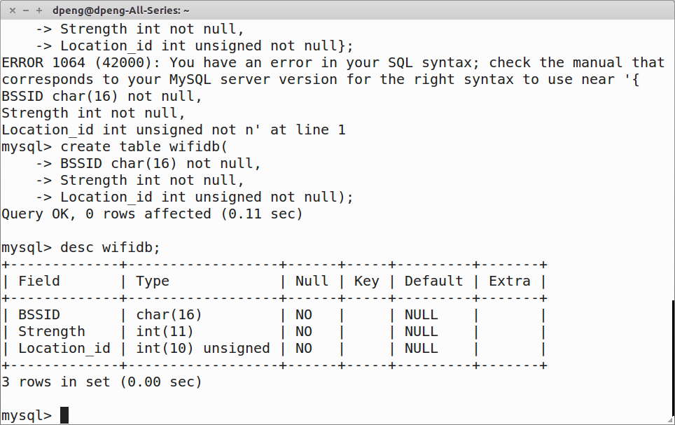 Python将数据写入mysql数据库，以构建wifi指纹数据库为例企业指纹库怎么做 Csdn博客