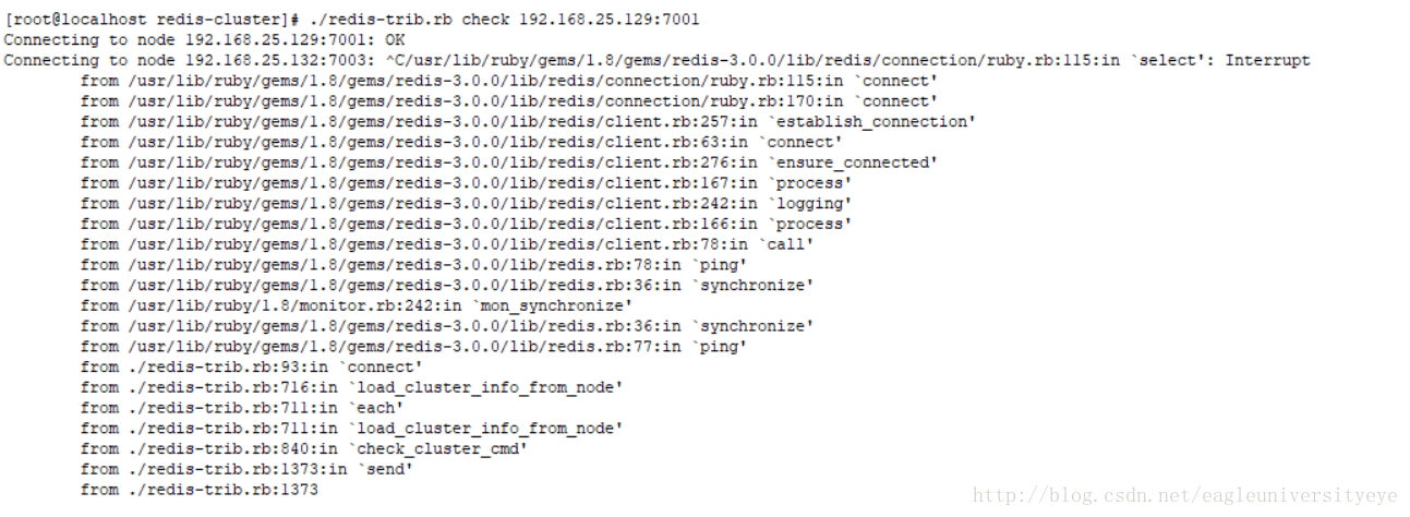 Redis集群添加数据报错error Clusterdown The Cluster Is Down Csdn博客 