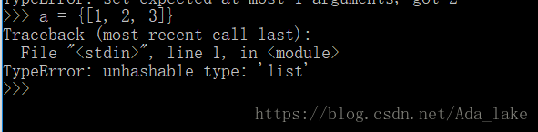 Python学习 浅谈set不可变对象python Set不可变 Csdn博客 