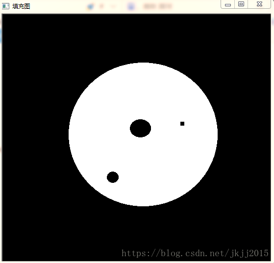 Opencv实现二值图像孔洞填充opencv 二值图空洞填充 Csdn博客 
