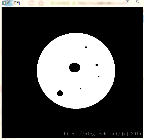 Opencv实现二值图像孔洞填充opencv 二值图空洞填充 Csdn博客 