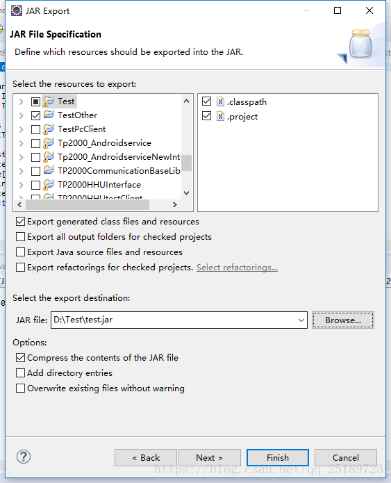 Eclipsejava Export导出 Jar File和runnable Jar Filejar File 和runnable Jar File Csdn博客 6738