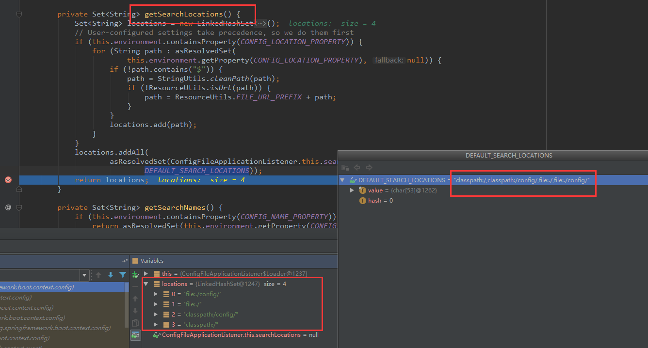 【spring Boot】（7）、配置文件加载位置configfileapplicationlistener默认加载哪个路径下的配置文件 Csdn博客 9202