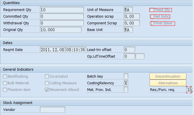 SAP生产订单预留（下）_sap mb1a+261与工单预留-CSDN博客