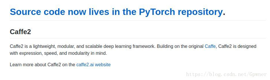 Pytorch Gpu版pytorchcaffe2安装教程 Pytroch No Module Named Caffe2 Csdn博客 6555