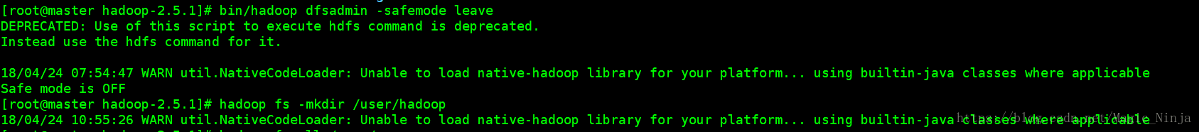运行hadoop是出现name Node Is In Safe Modenamenodeisnosafemade Csdn博客eoi 0954