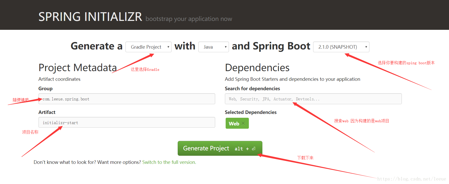 使用gradle构建spring Boot项目gradle初始化springboot310工程 Csdn博客 0230