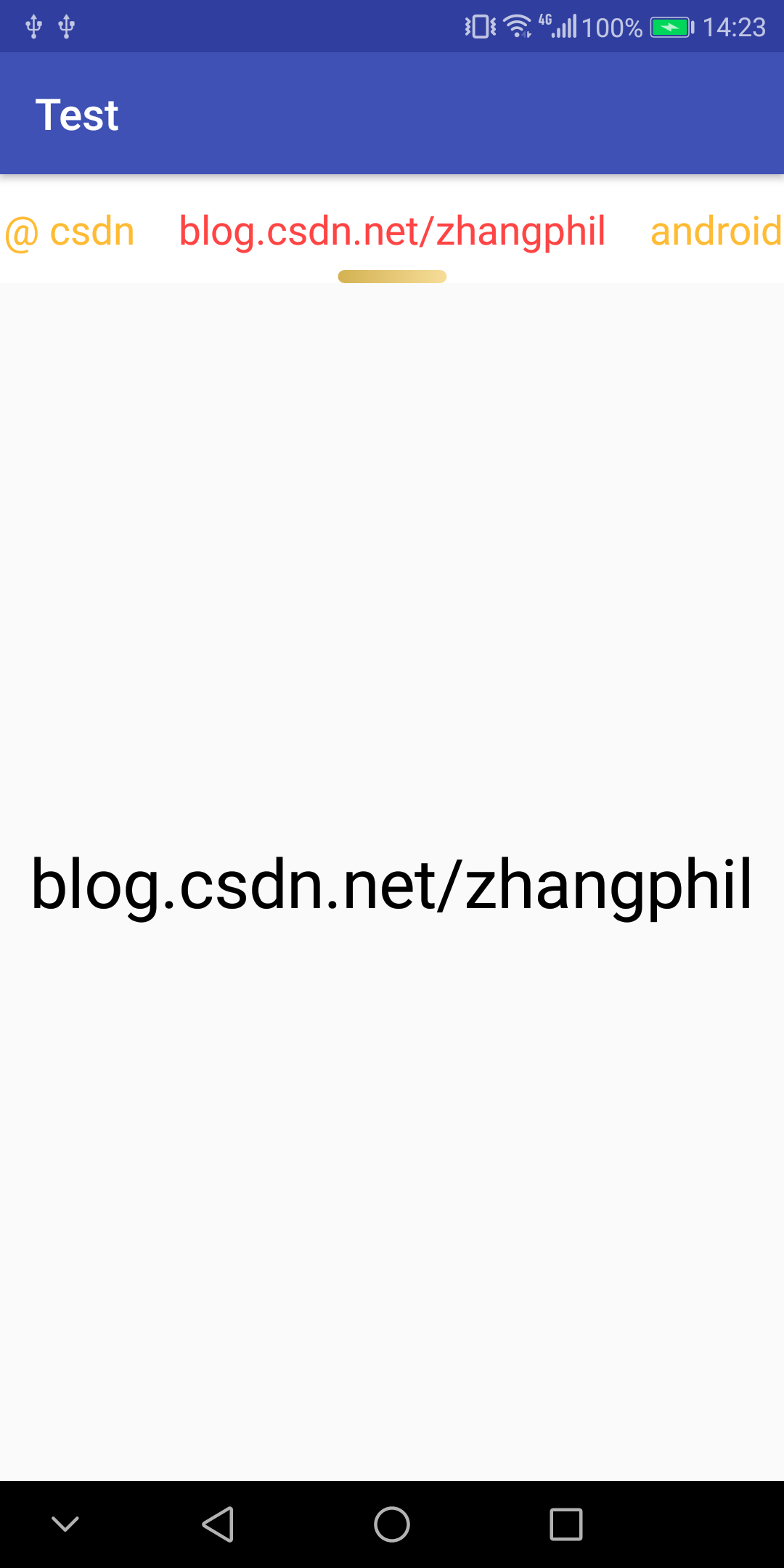 Android自定义tablayout下划线指示器indicator：设置宽高、圆角、渐变颜色tablayout 指示线渐变色 自定义 Csdn博客