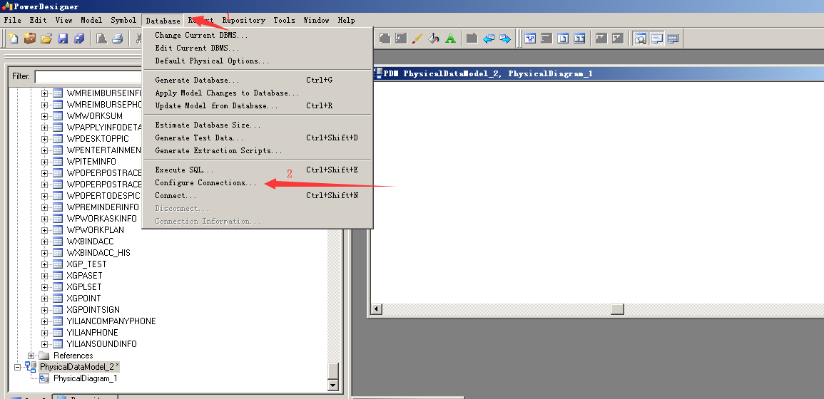 利用powerdesigner16 5连接oracle数据库并自动生成表结构图过程及所遇到的坑 Unable To Connect Sql