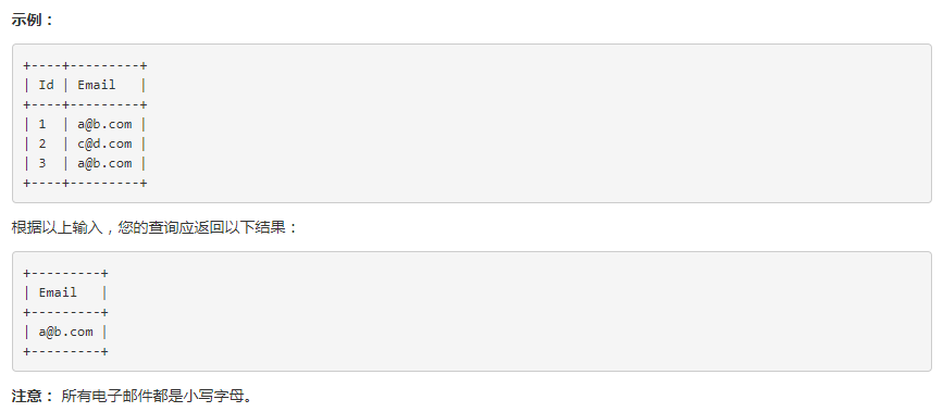 【leetcode】182寻找重复的电子邮箱查找重复电子邮箱 Csdn博客