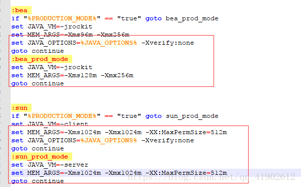 Weblogic打不开，显示error Occurred During Initialization Of Vm Could Not Reserve Enoughweblogic启动报错 3933