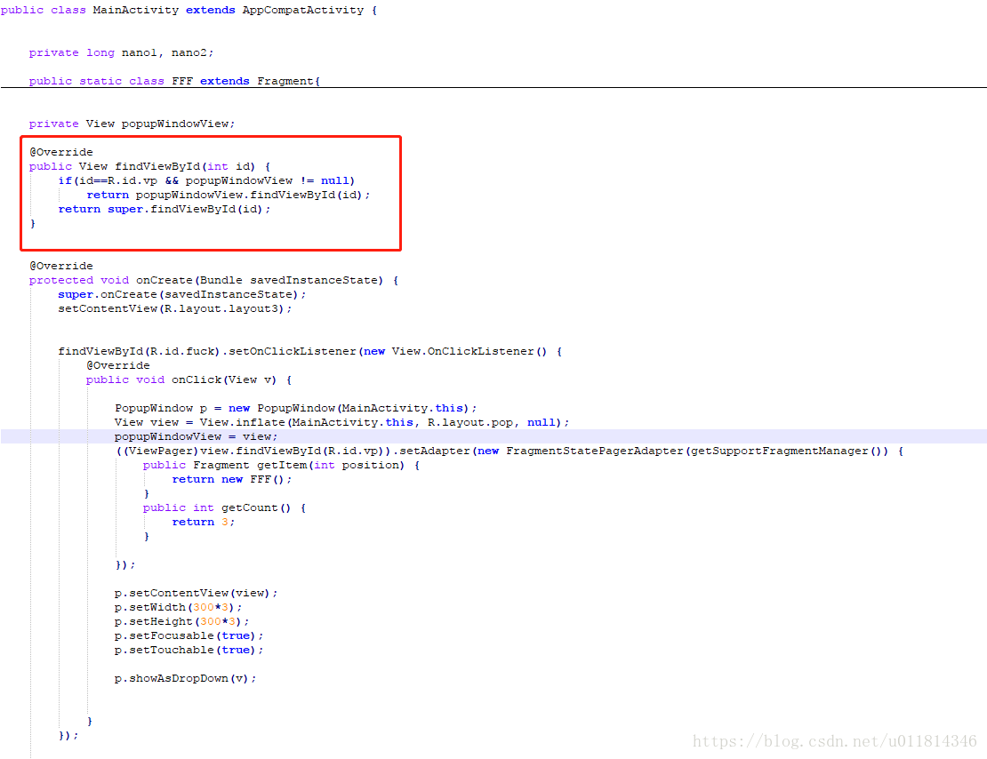 关于no View Found For Id 0x7f080135 Com Xxx Xxx Id Viewpager For