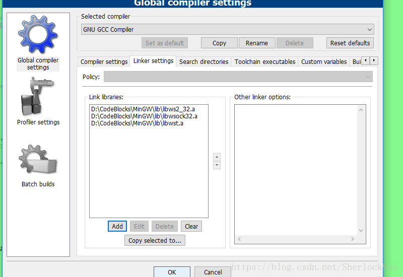Codeblock缺少库 自行链接 简介build Fileno Target In Csdn博客 