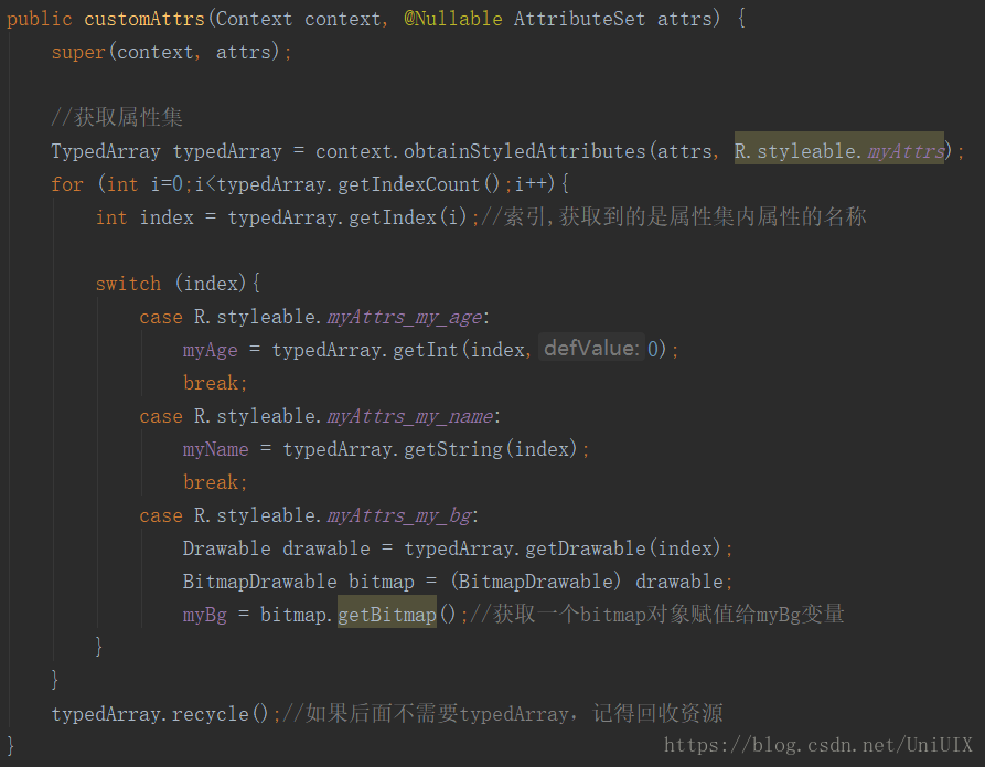 Android自定义控件的简单实现安卓自定义控件的实现 Csdn博客 