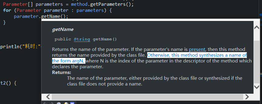 Java反射中parameter的getname函数如何得到参数名getname Arg0 Arg1 Csdn博客 