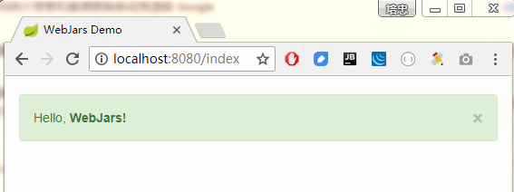 Springboot Webjars：通过maven管理jquery前端资源，网页内引用路径webjars Maven 引用 Csdn博客