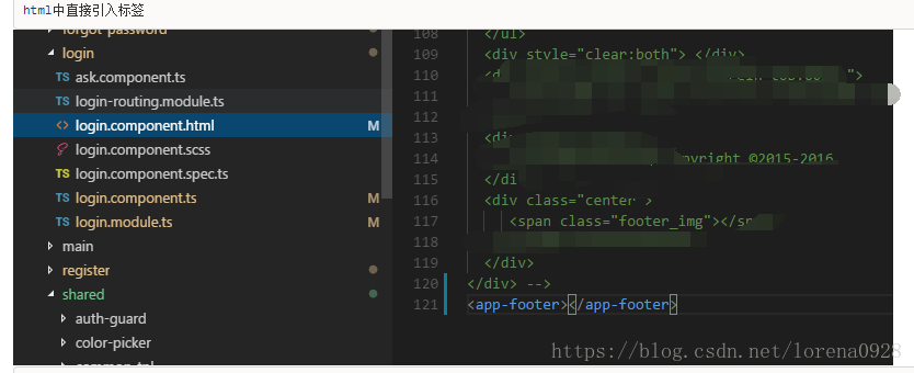 Angular2抽取公共复用组件（模块间公用）公共组件复用规则lorena0928的博客 Csdn博客 