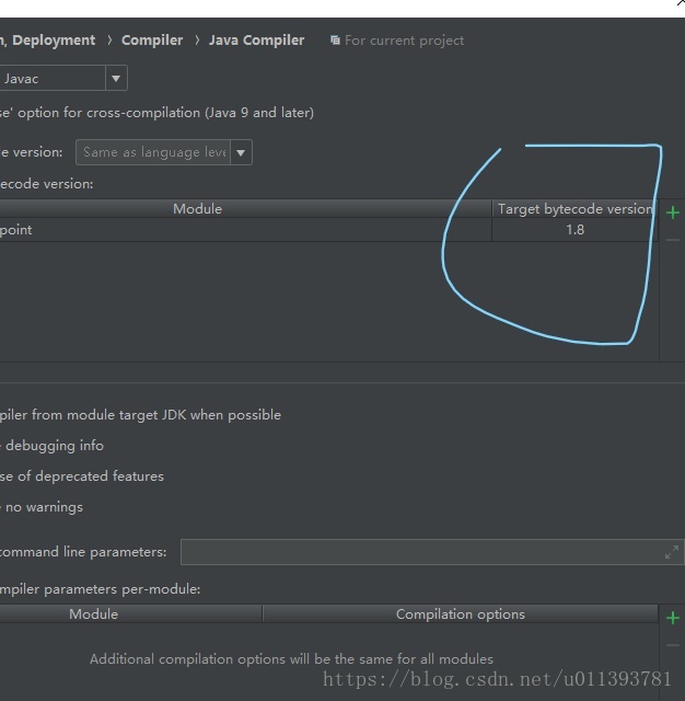 Spring项目启动idea Javacompiler中没有18project Bytecode Version没有18 Csdn博客 