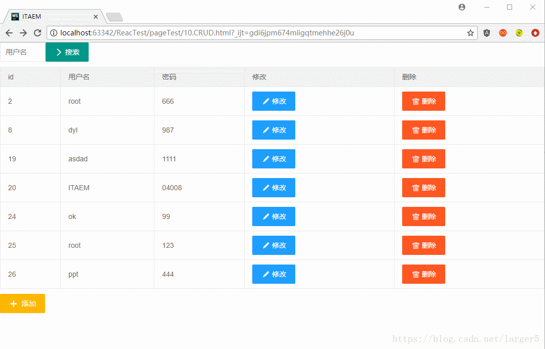 使用 React Layui 做后台管理 Crud 界面和 Restful 交互 React Layui Csdn博客