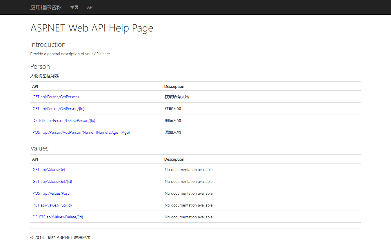 Aspnet Web Api项目自动生成接口文档和测试页面webapi接口文档自动生成 Csdn博客