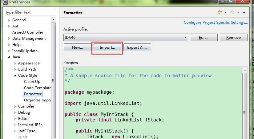 eclipse格式化的配置文件，统一编码格式_渴望飞的鱼的博客-CSDN博客