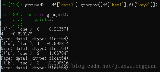 利用python进行数据分析学习笔记数据聚合与分组运算dfgroupbykey2mean Python Data Analysis Csdn博客