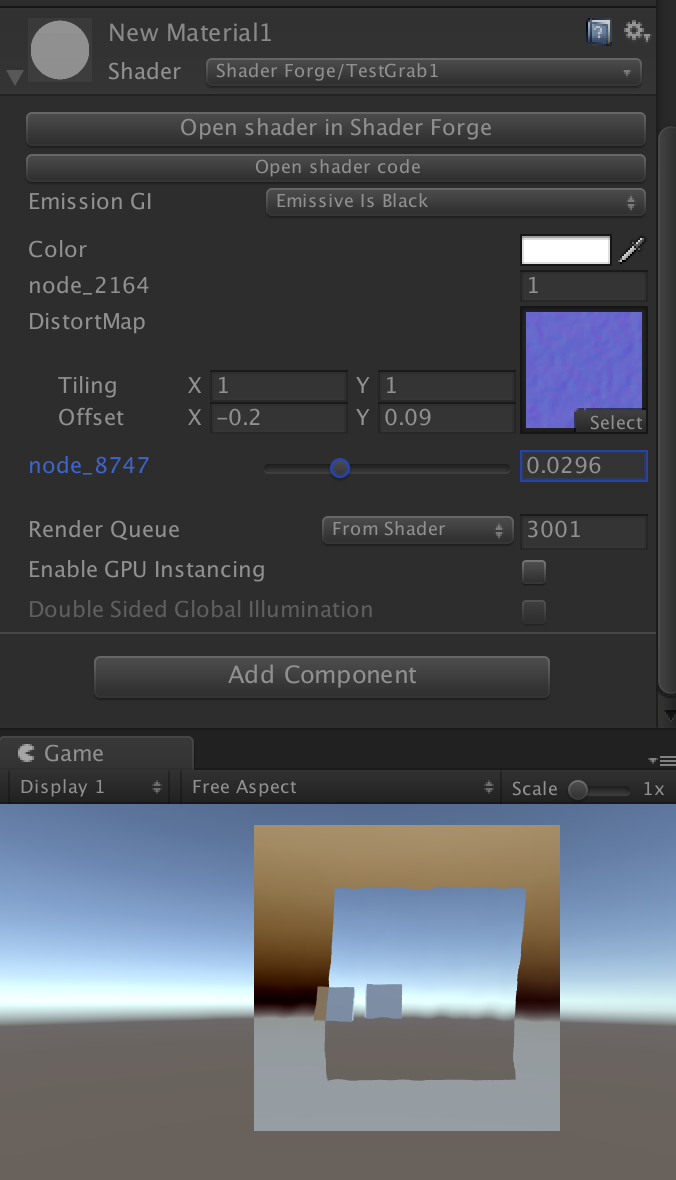 Shader Grabpass应用实例——实现扭曲效果projpos Csdn博客
