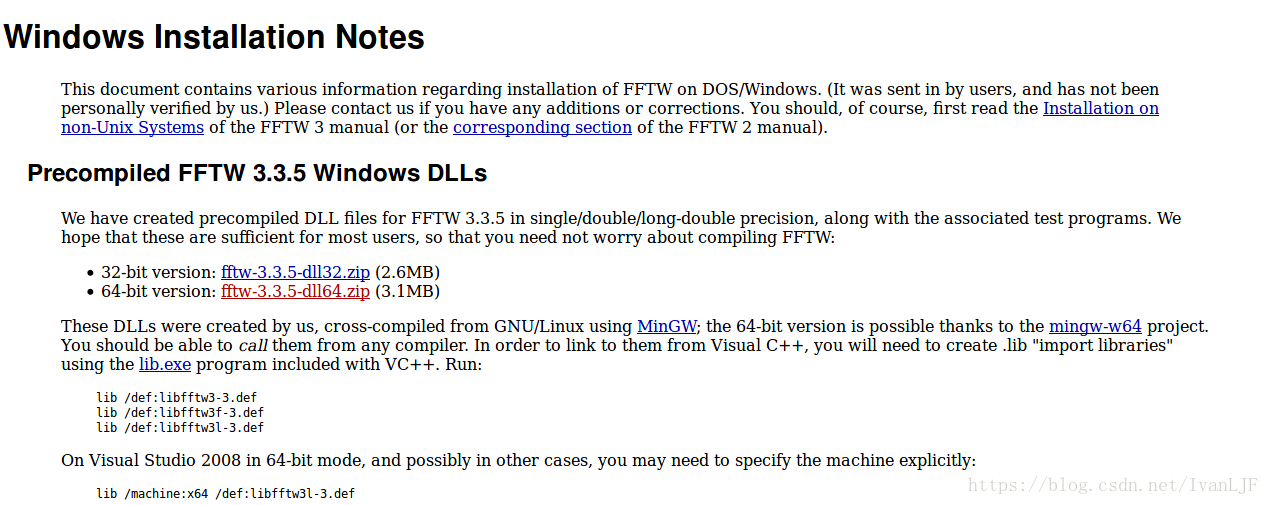 Fftw Csdn博客
