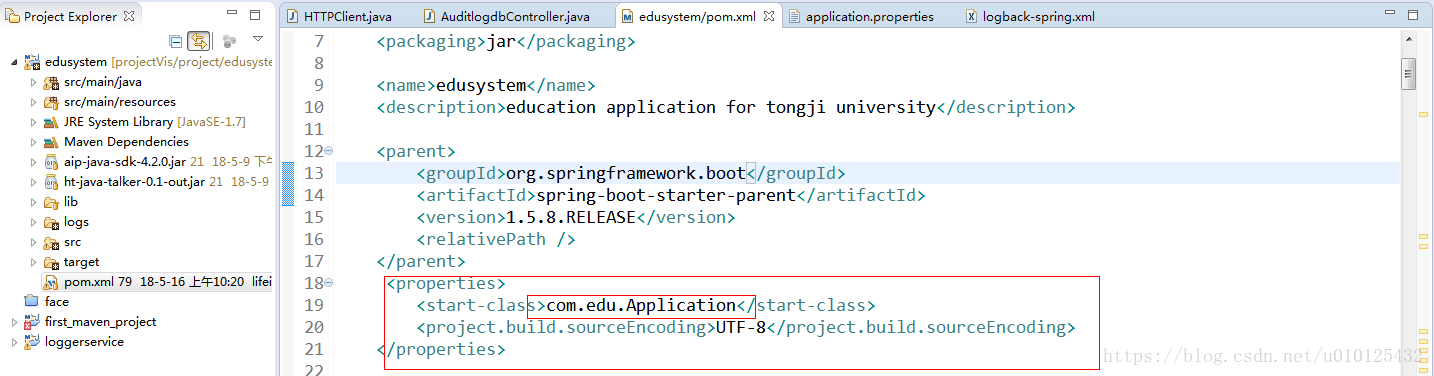 Springboot项目使用命令启动jar包时候报错没有主清单 没有startclass Jar 报错 Csdn博客