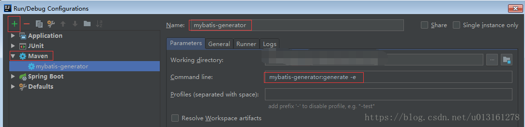 Idea中使用mybatis Generator反向生成mybatis相关接口、xml文件、和实体类idea Dbbrower Mybatis Generator Csdn博客 