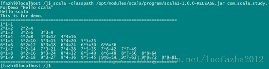 Scala Shell脚本执行 Liunx Scala文件改成sh Csdn博客 