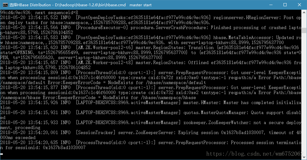 Windows部署hbase Hbase的部署window Csdn博客
