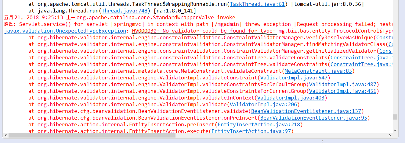 Hv000030 No Validator Could Be Found For Constraint ‘nstraintsnotempty