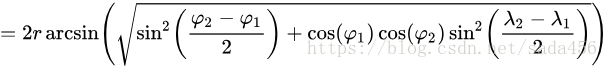 Python经纬度求两点距离、三点面积给定经纬度计算面积和距离 Csdn博客 0420