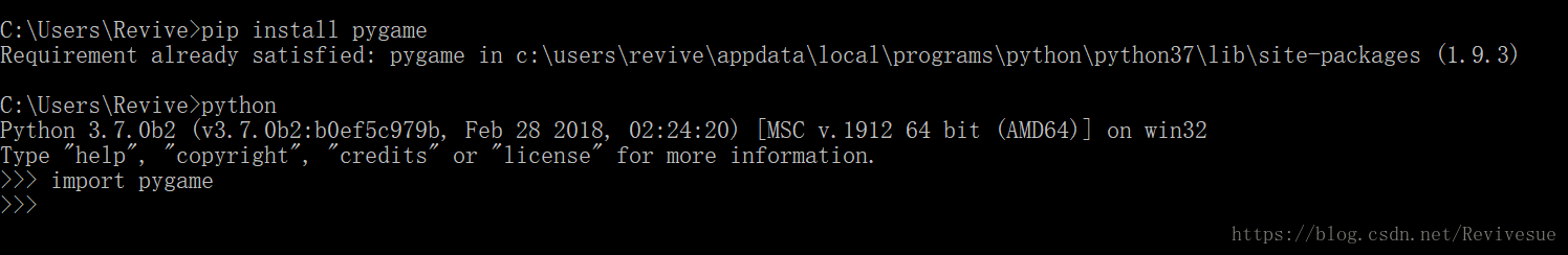 程序小白python入门 解决win10 安装pygame报错python Setup Py Egg Info Failed With