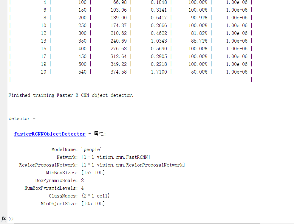 Matlab2017a使用fasterrcnn目标检测训练及其测试流程fasterrcnn最少要训练多少次 Csdn博客