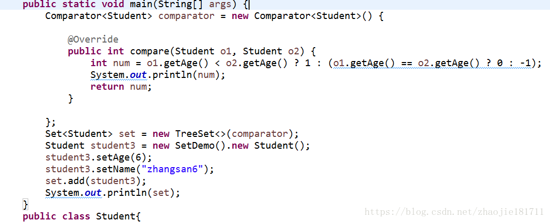 Java 集合之treeset详解 Csdn博客 